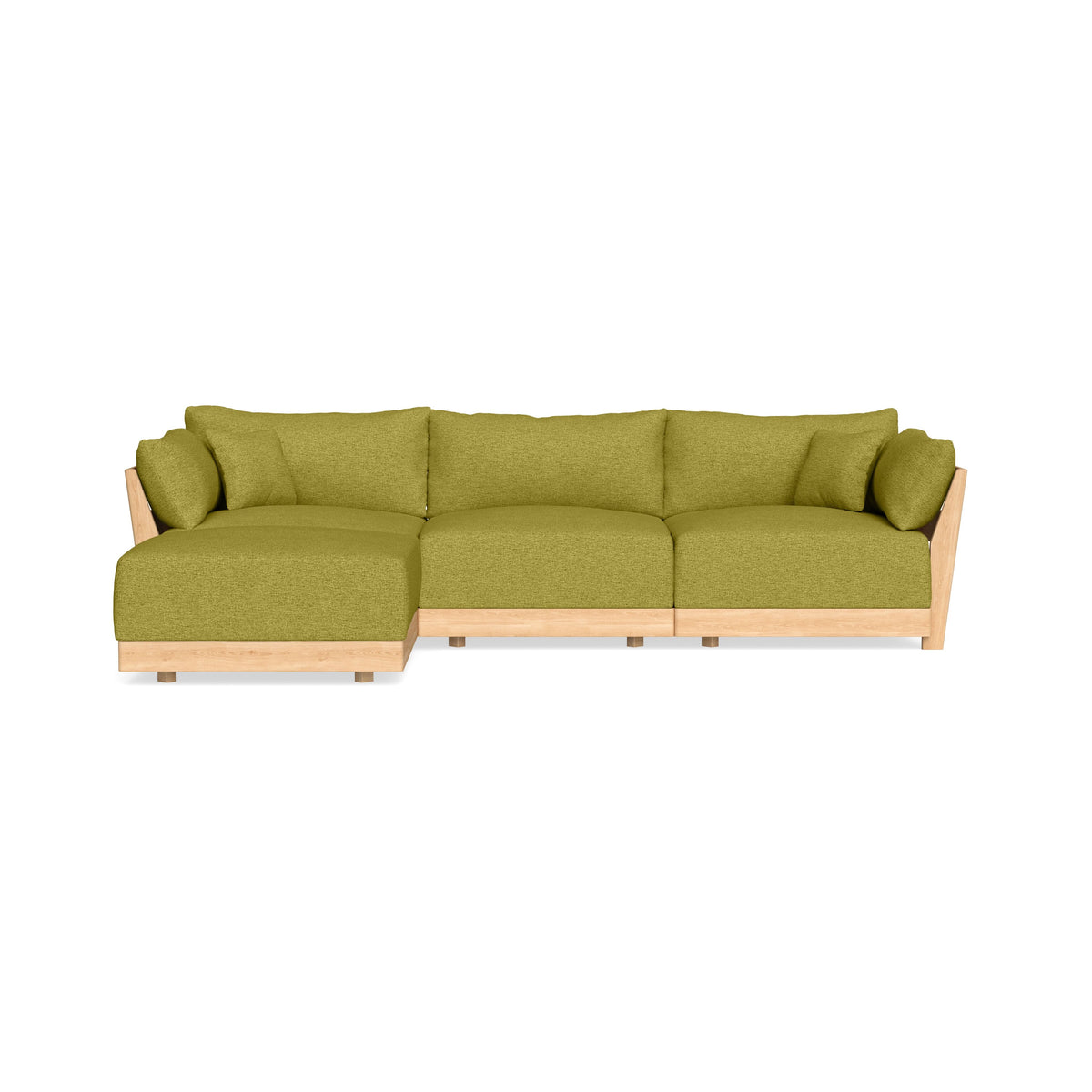 Slipcover Only - Modular Bondi 3-Seater Sectional in Avocado – Inside ...