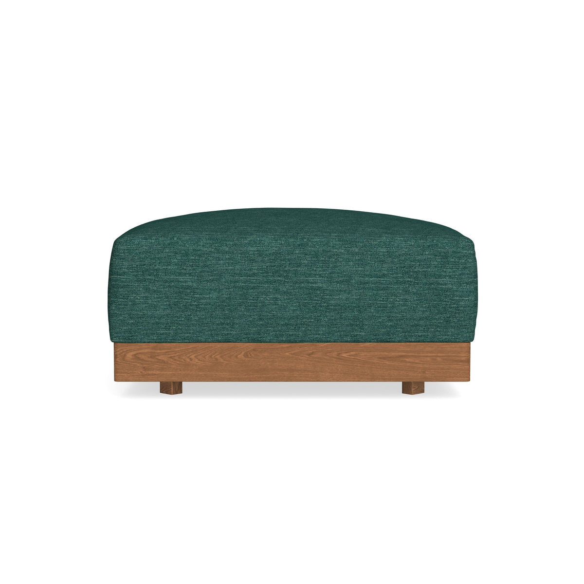Modular Bondi Espresso Ottoman in Forest Green | Classic Blend – Inside ...