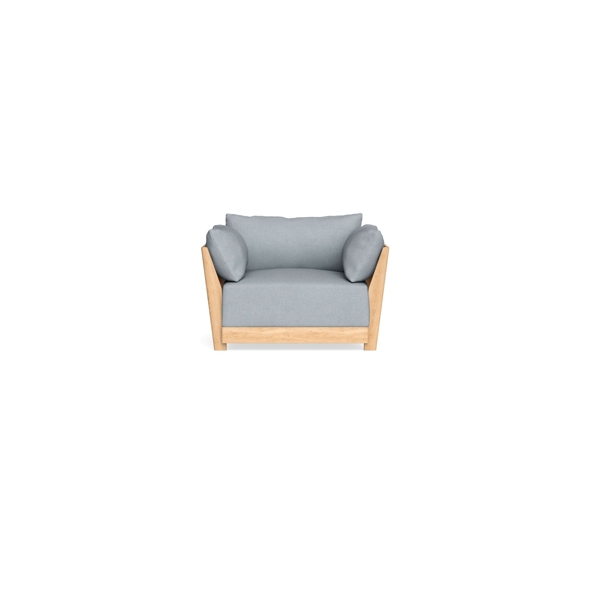 Modular Bondi Latte Armchair in Ash | Memory Foam Blend – Inside Weather