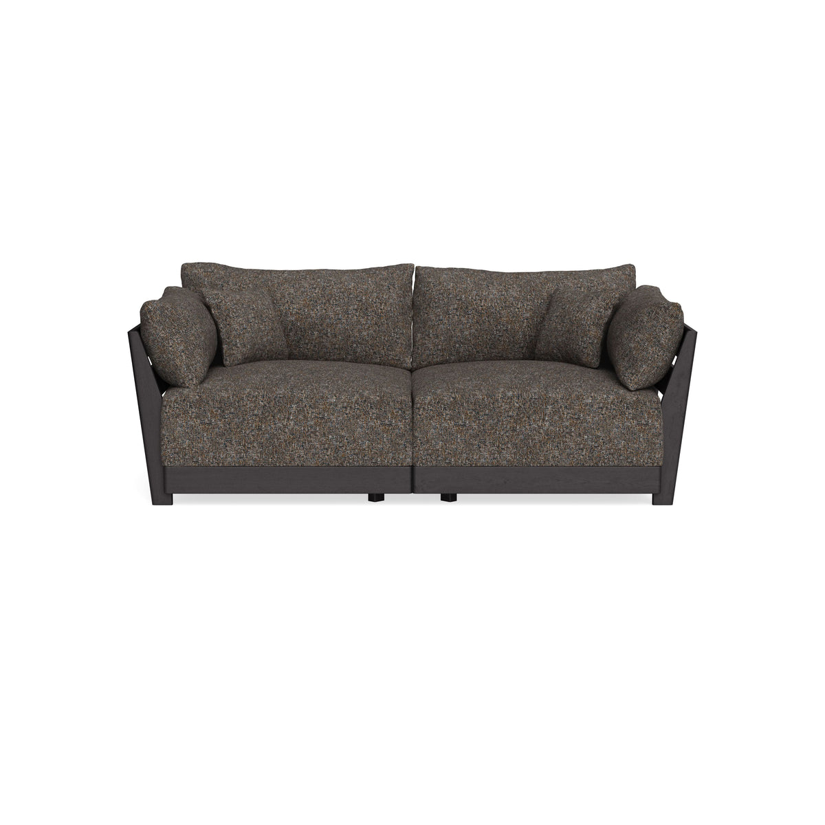 Modular Bondi Black 2-Seater Sofa in Eclipse | Classic Blend – Inside ...